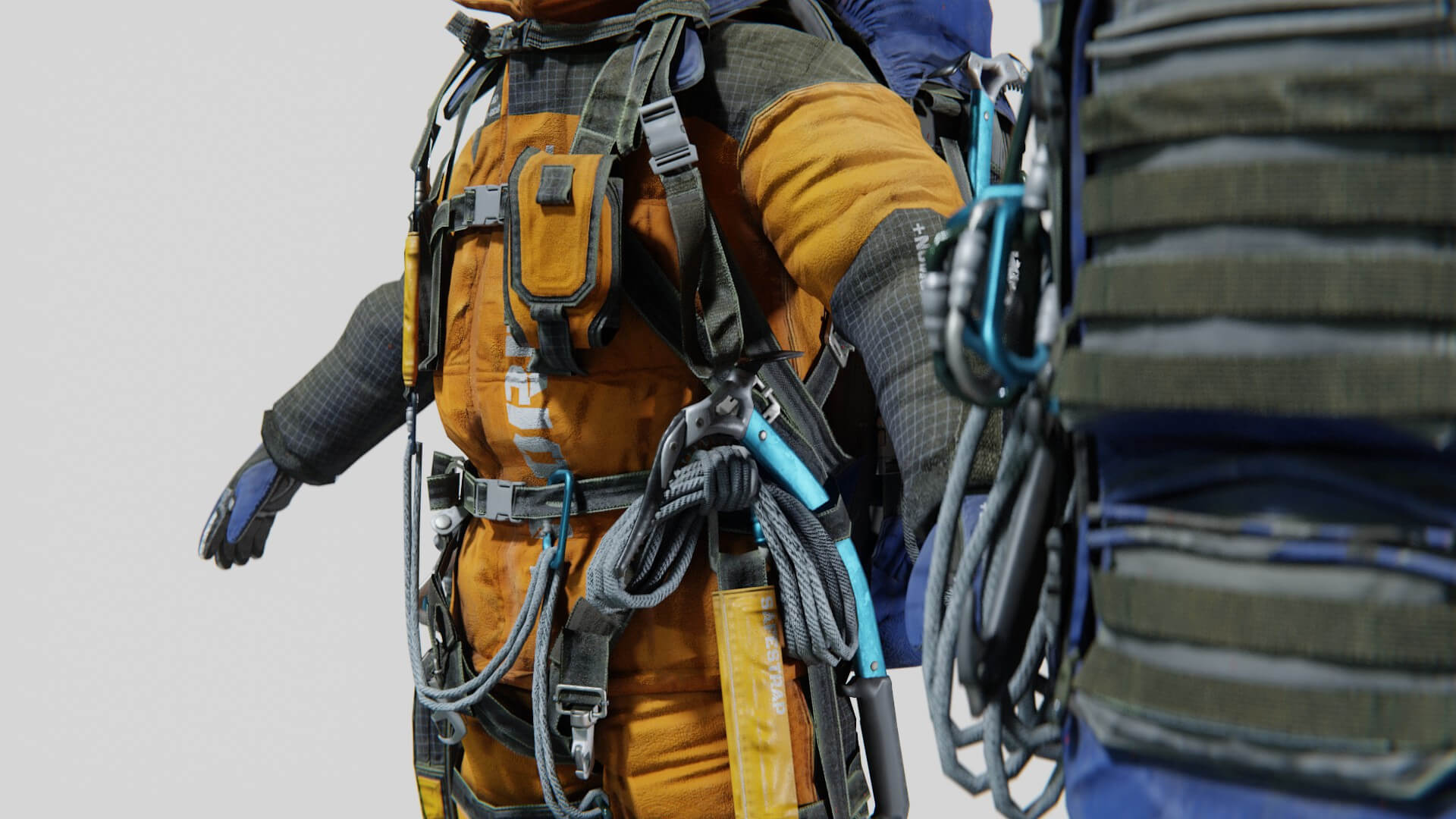 Explorer Mountain Climber Rigged - 3D Model by Albin