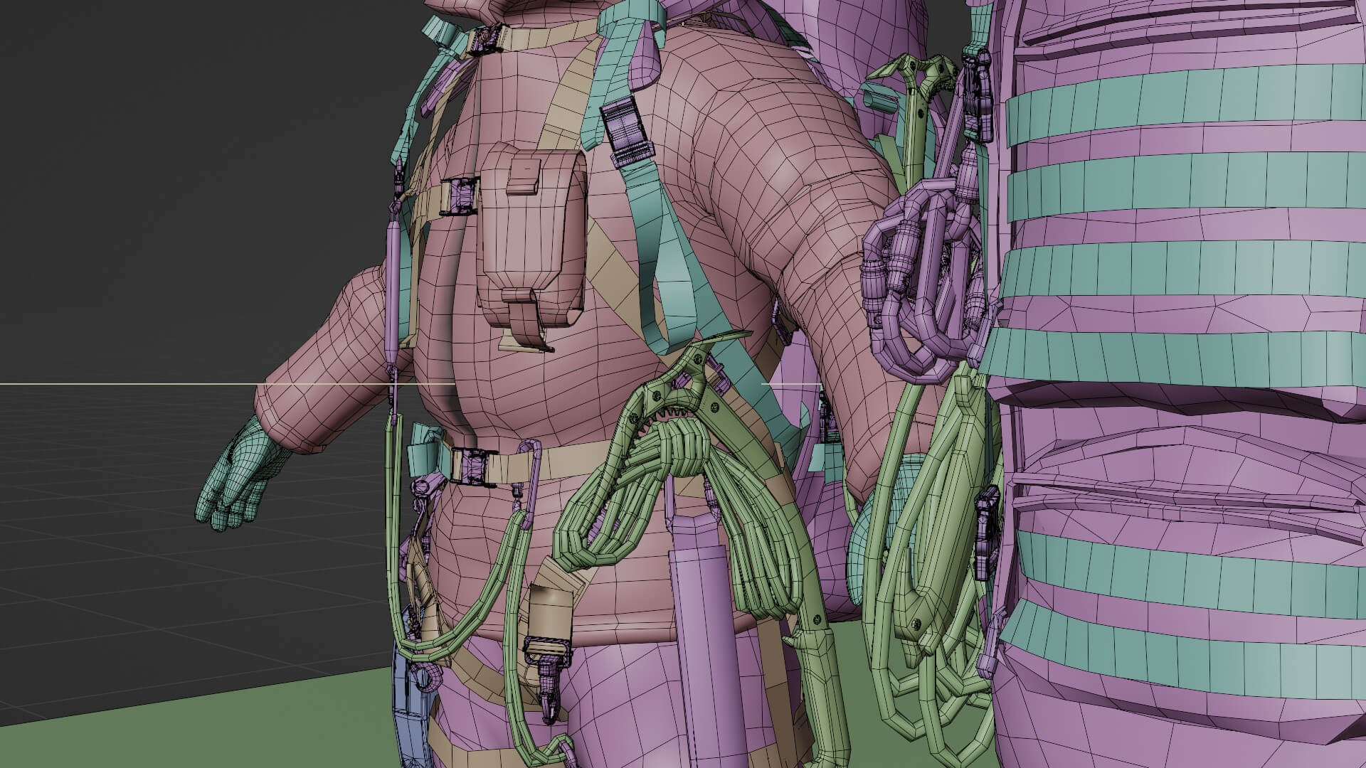 Explorer Mountain Climber - 3D Model by Albin