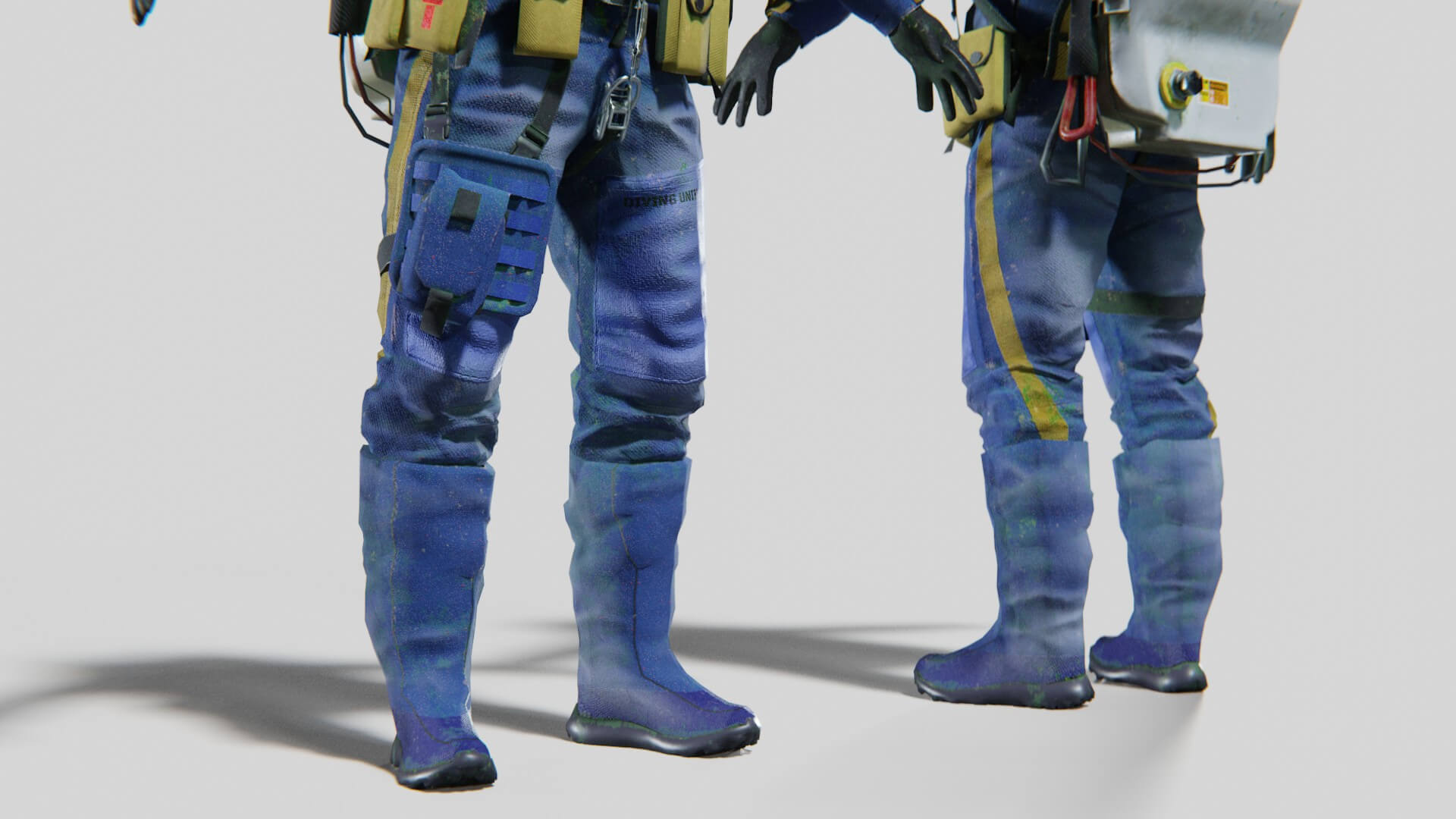 Modern Deep Sea Diving Suit - 3D Model by Albin