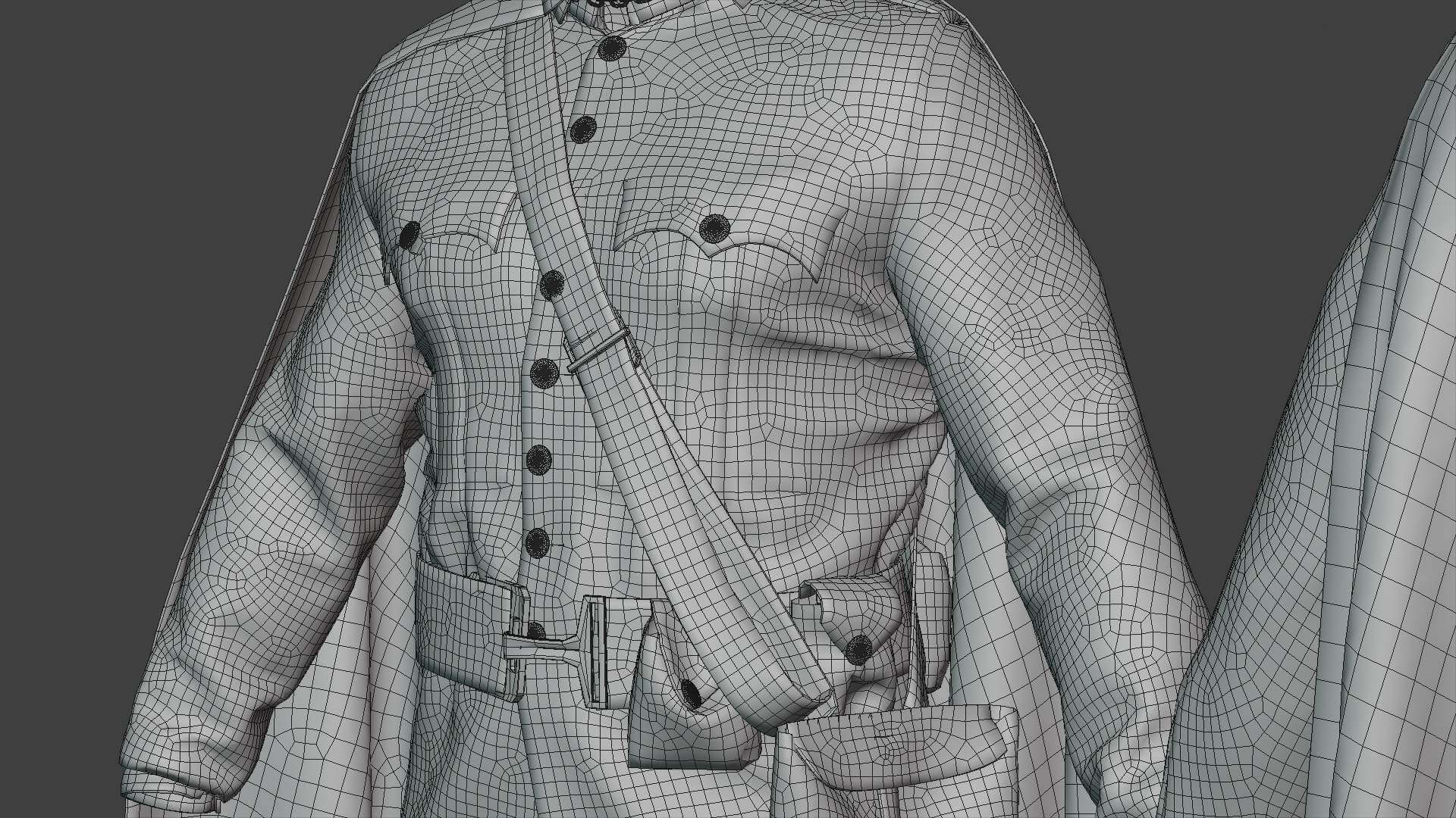 Policeman British Bobby - 3D Model by Albin