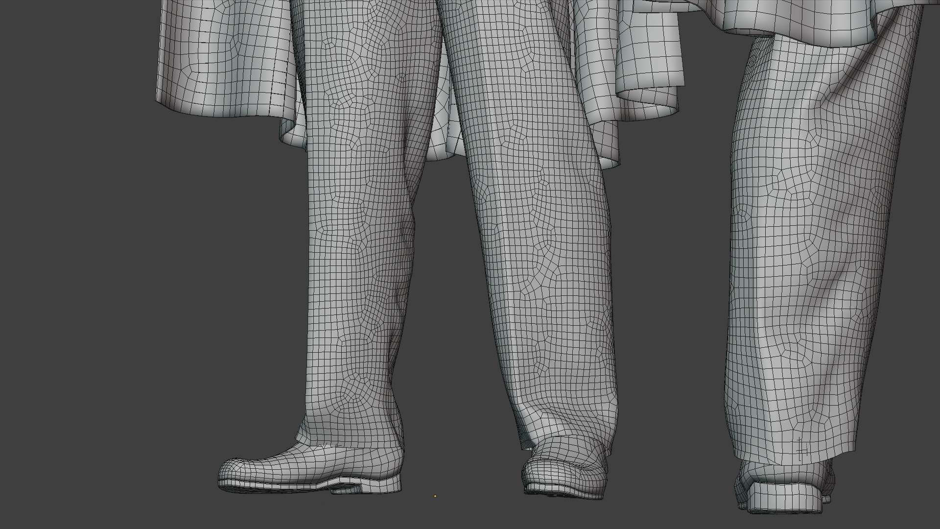 Policeman British Bobby - 3D Model by Albin