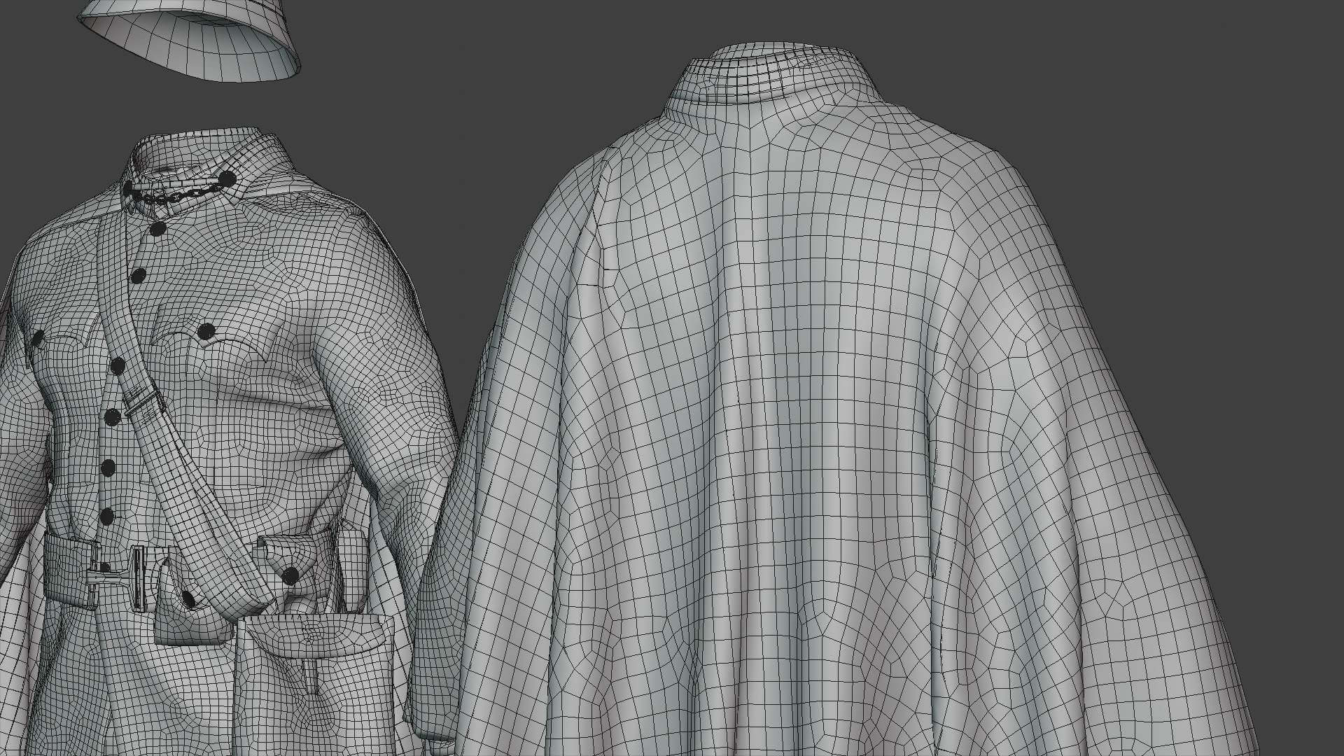 Policeman British Bobby - 3D Model by Albin