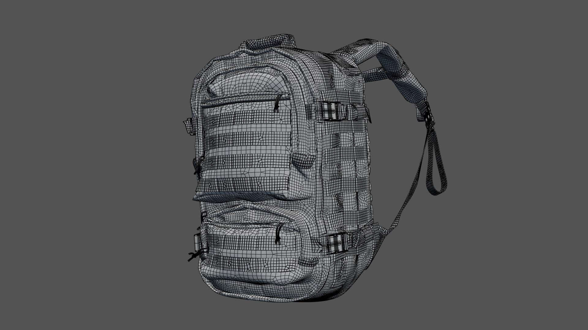 Elite Ops Pegasus Backpack - 3D Model by Albin