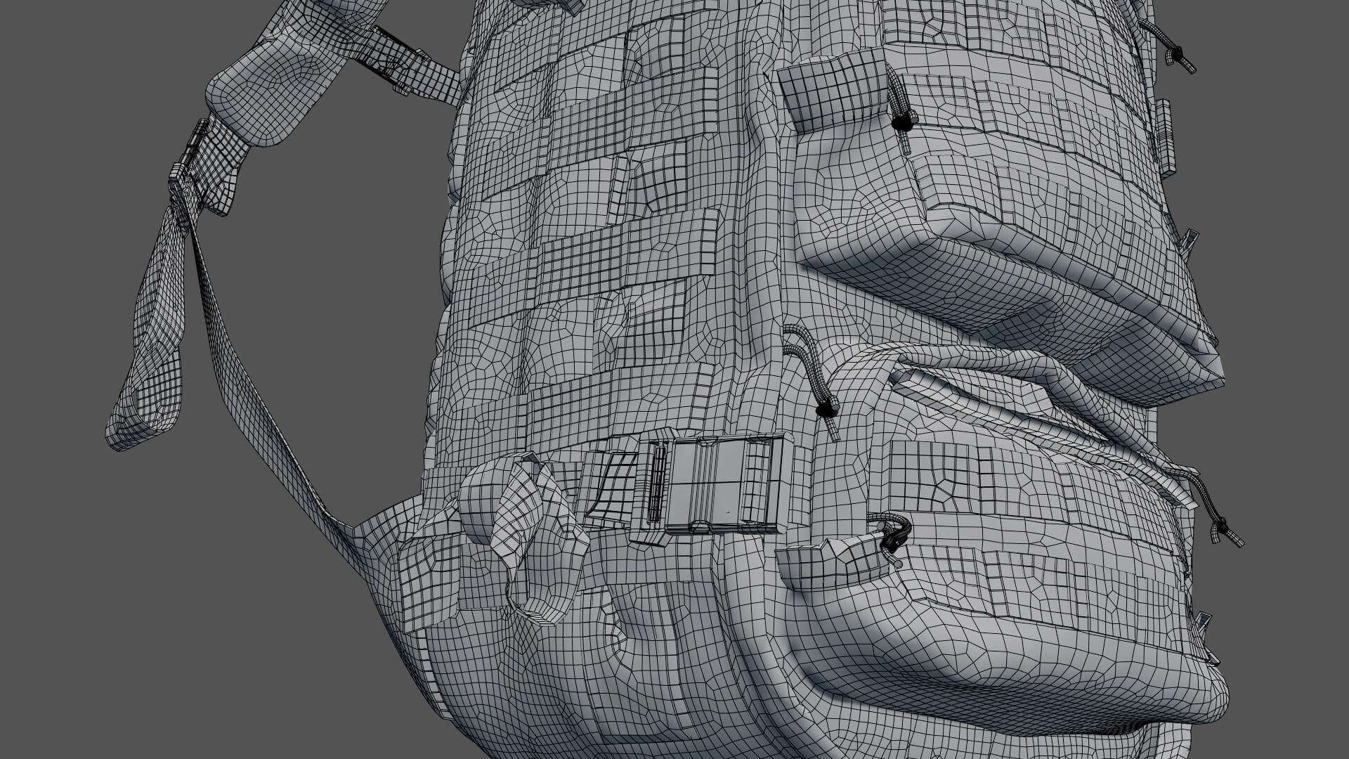 Elite Ops Pegasus Backpack - 3D Model by Albin
