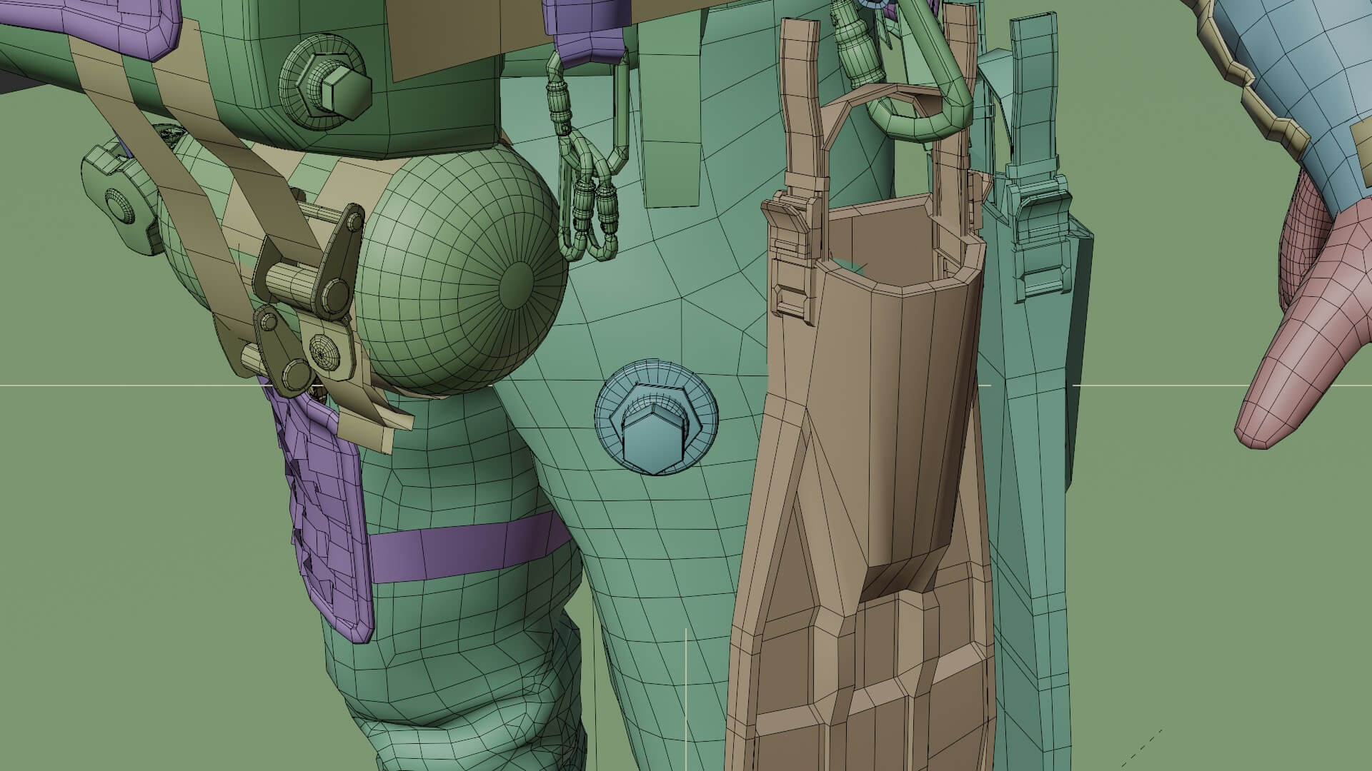 Soldier Diver Drysuit - 3D Model by Albin