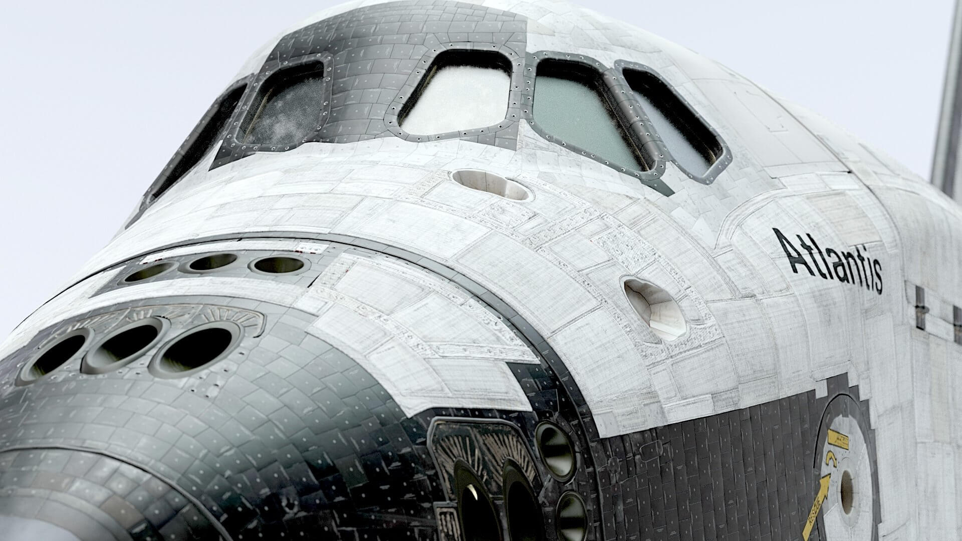 Space Shuttle Diagram Exterior