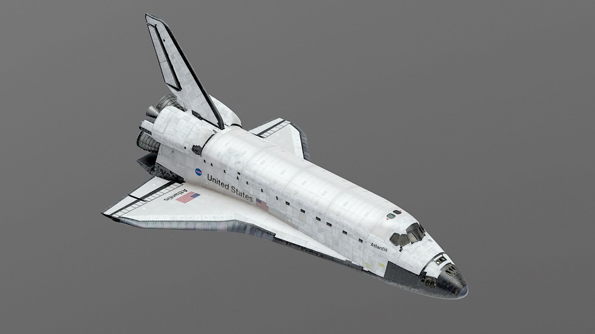 Space Shuttle Diagram Exterior