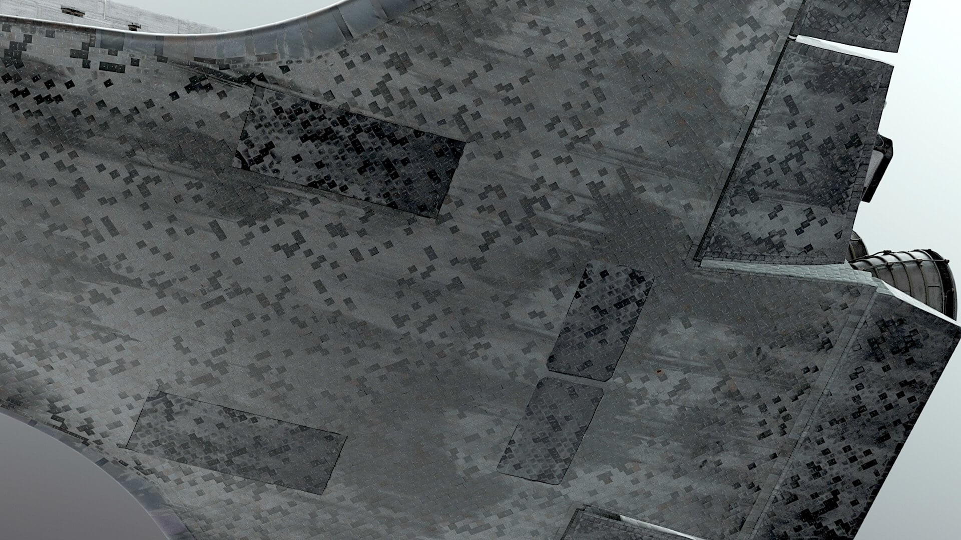 Space Shuttle Model Texture