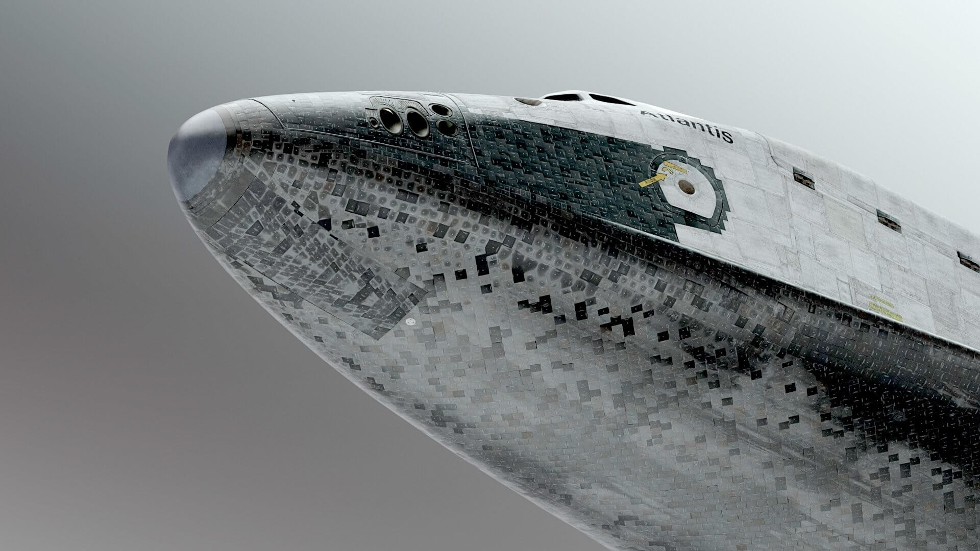 Ceramic Space Shuttle