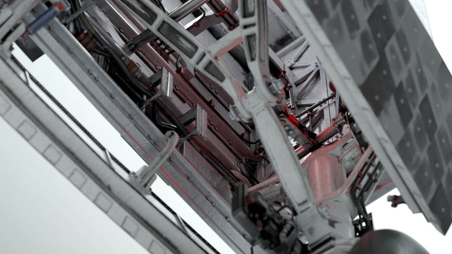 Space Shuttle Landing Gear - 3D Model by Albin