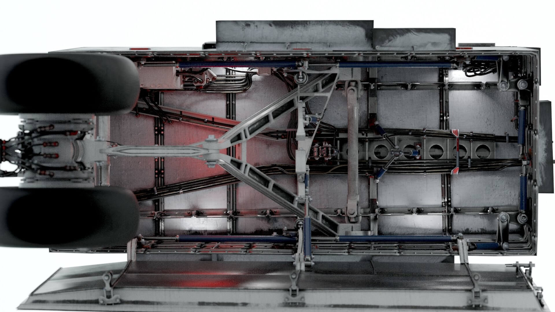 Space Shuttle Landing Gear - 3D Model by Albin