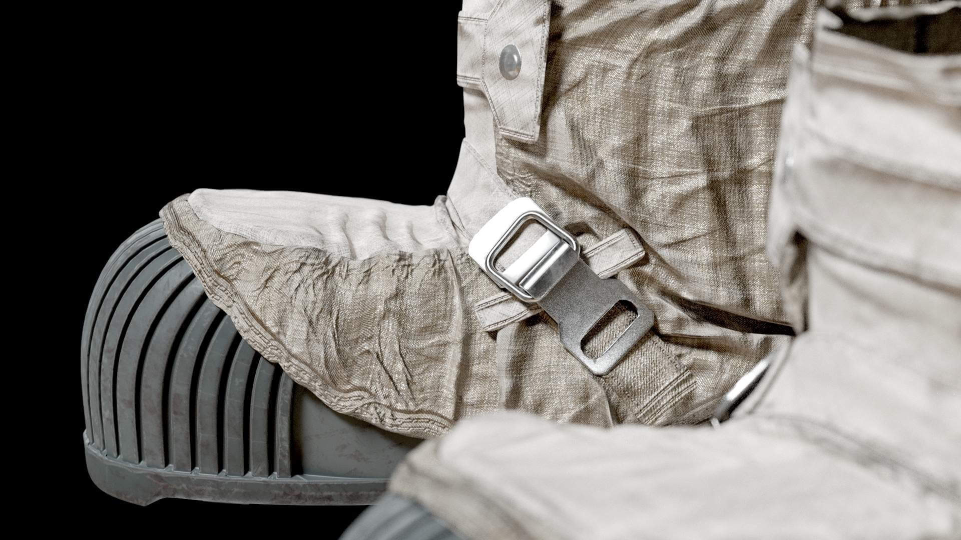 NASA Apollo 11 Boots - 3D Model by Albin