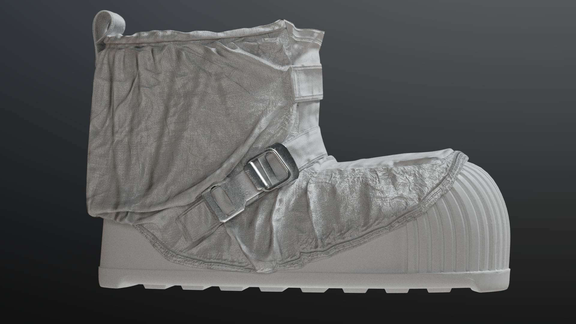NASA Apollo 11 Boots - 3D Model by Albin