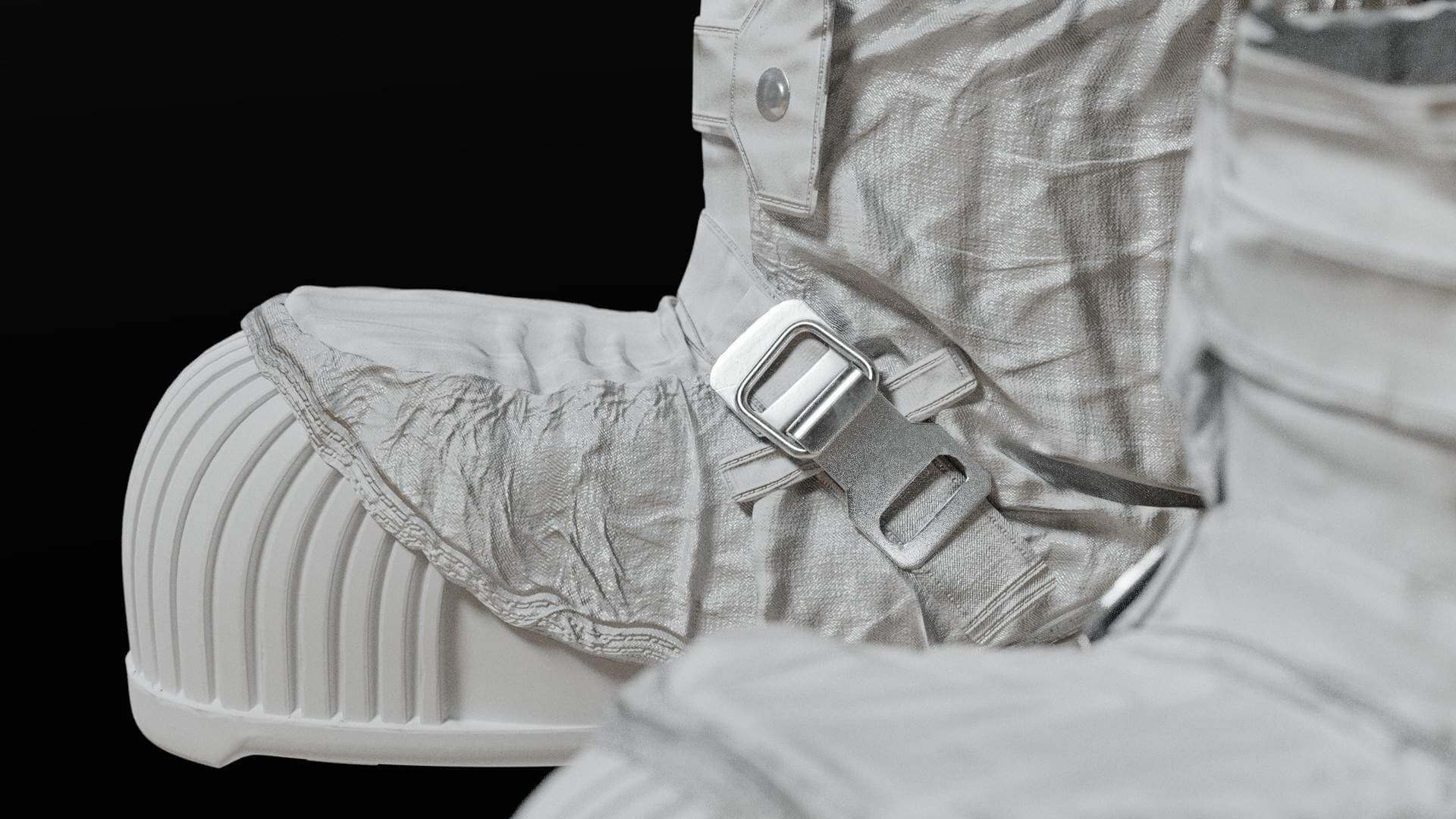 NASA Apollo 11 Boots - 3D Model by Albin