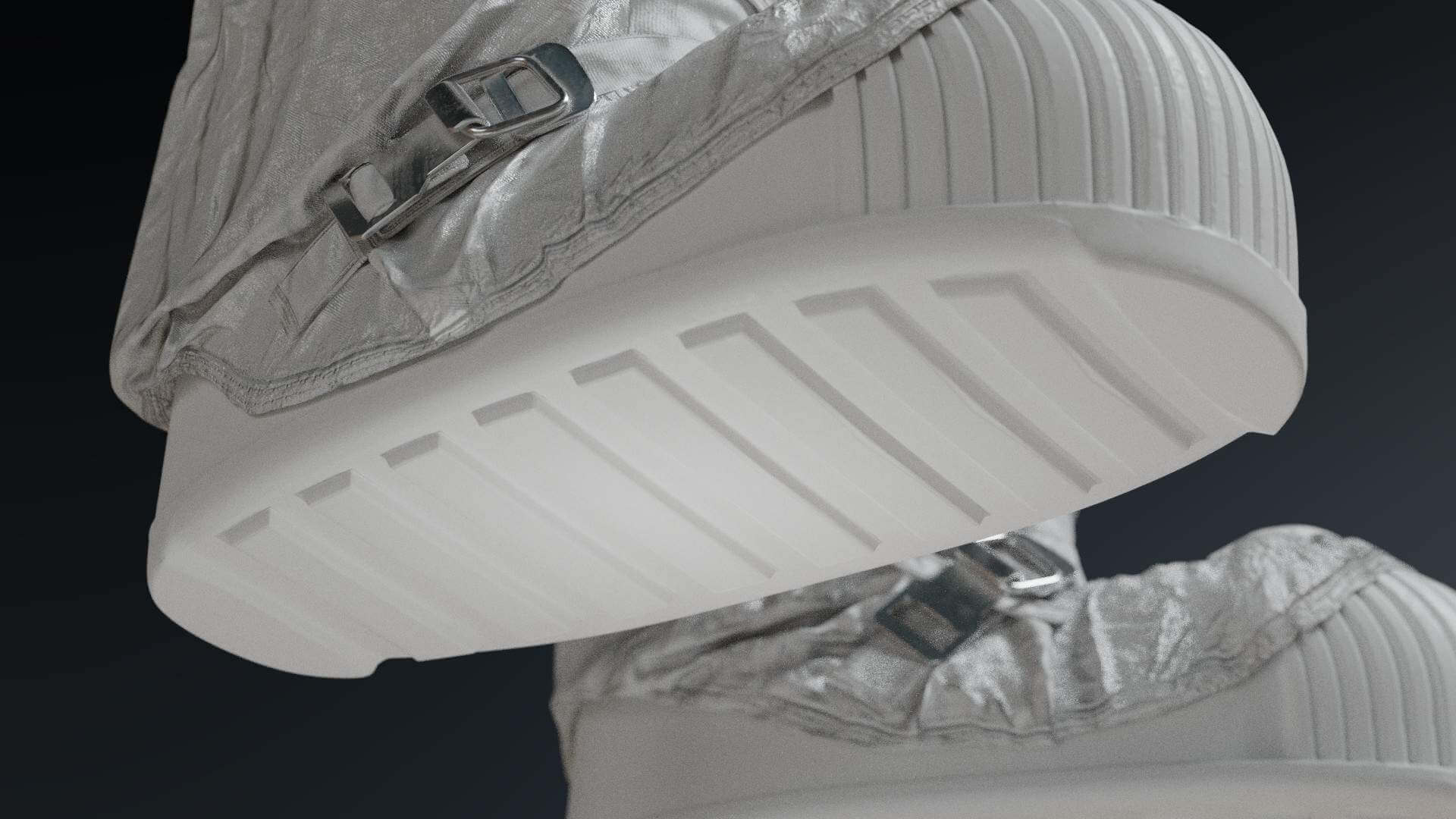 NASA Apollo 11 Boots - 3D Model by Albin