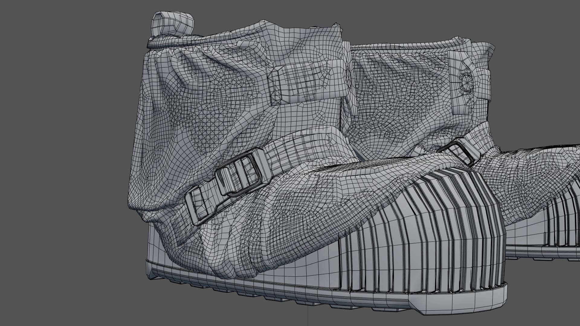 NASA Apollo 11 Boots - 3D Model by Albin