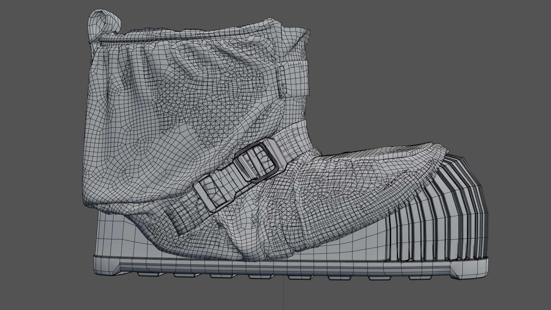 NASA Apollo 11 Boots - 3D Model by Albin