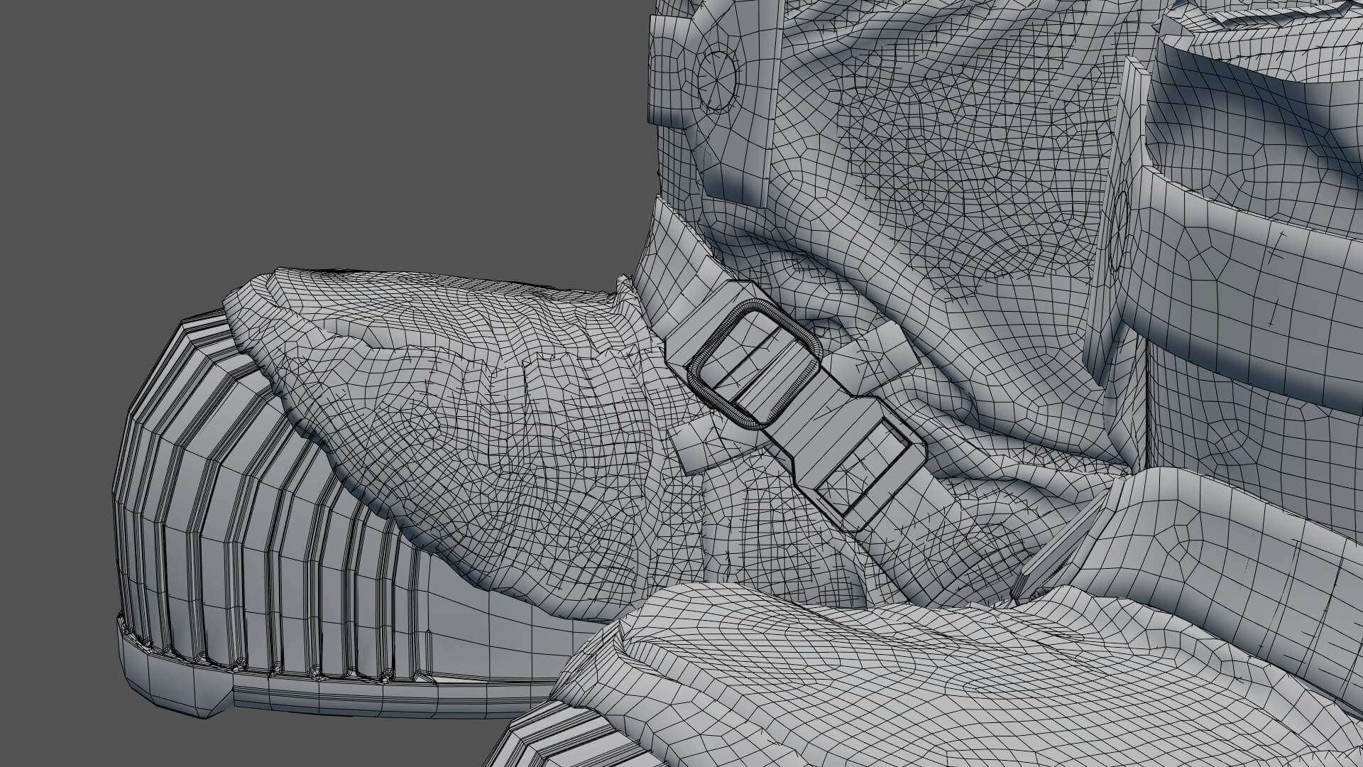 NASA Apollo 11 Boots - 3D Model by Albin