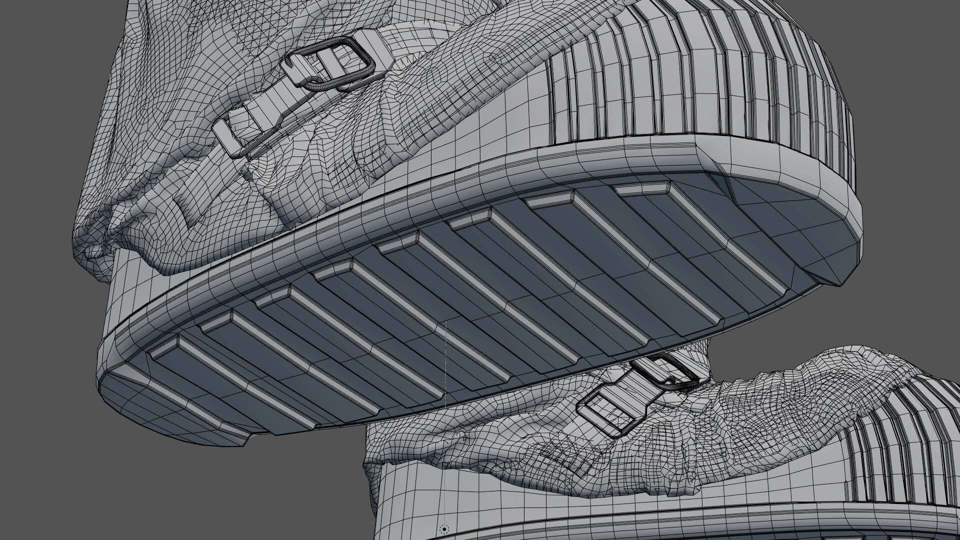 NASA Apollo 11 Boots - 3D Model by Albin