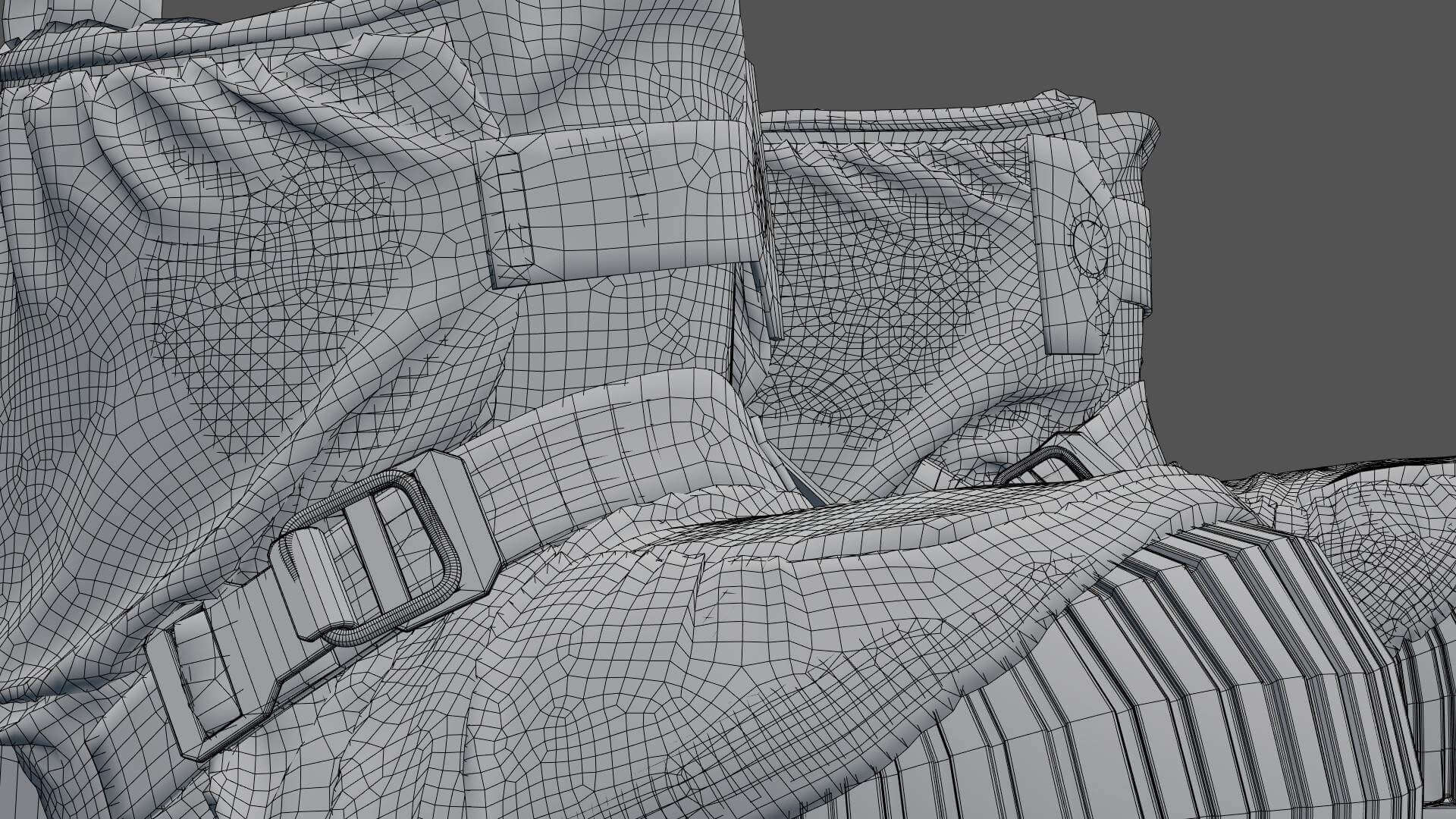 NASA Apollo 11 Boots - 3D Model by Albin