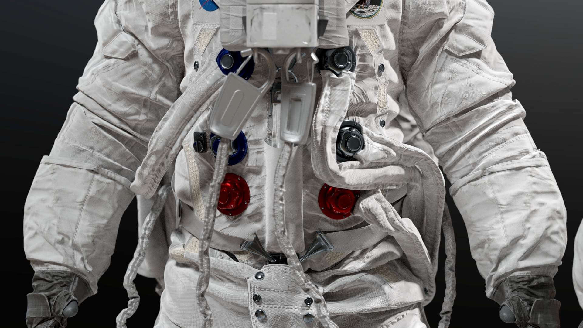 NASA Apollo 11 Space Suit - 3D Model by Albin