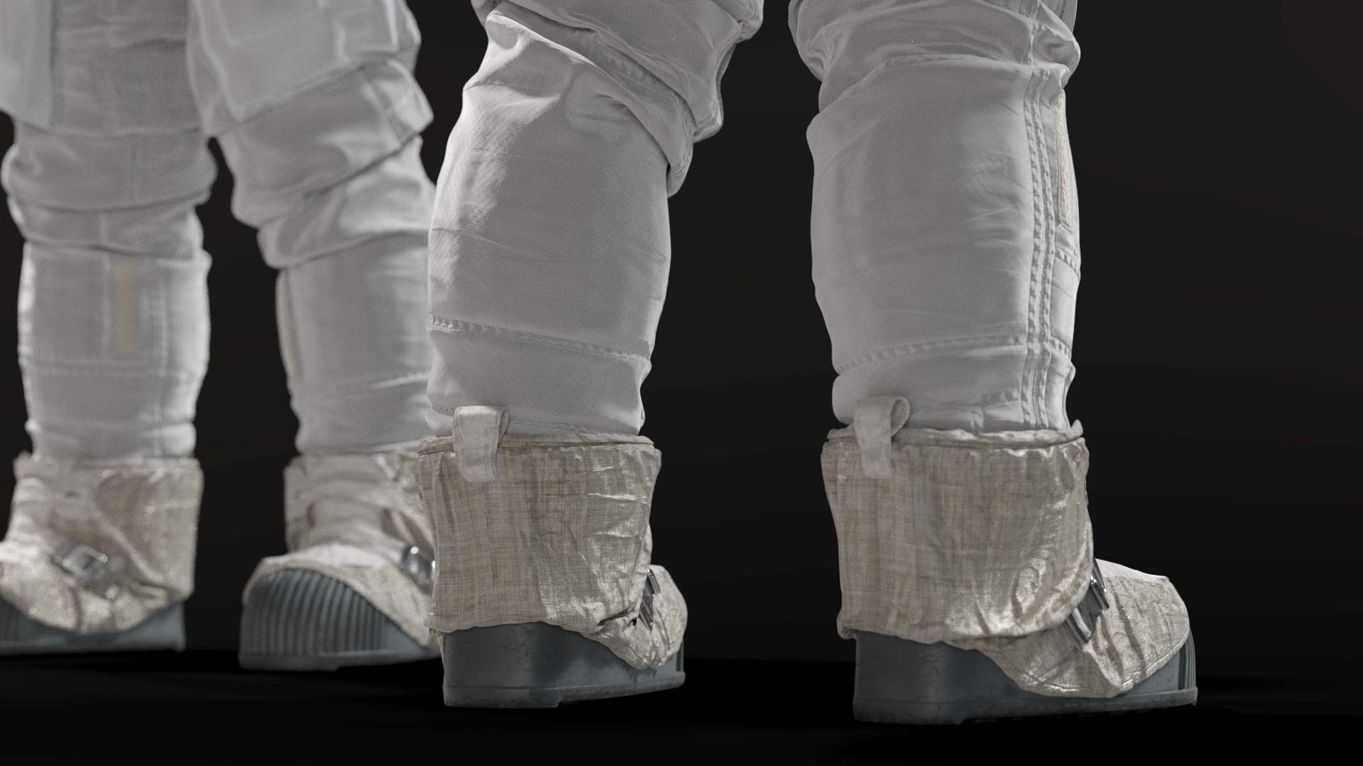 NASA Apollo 11 Space Suit - 3D Model by Albin