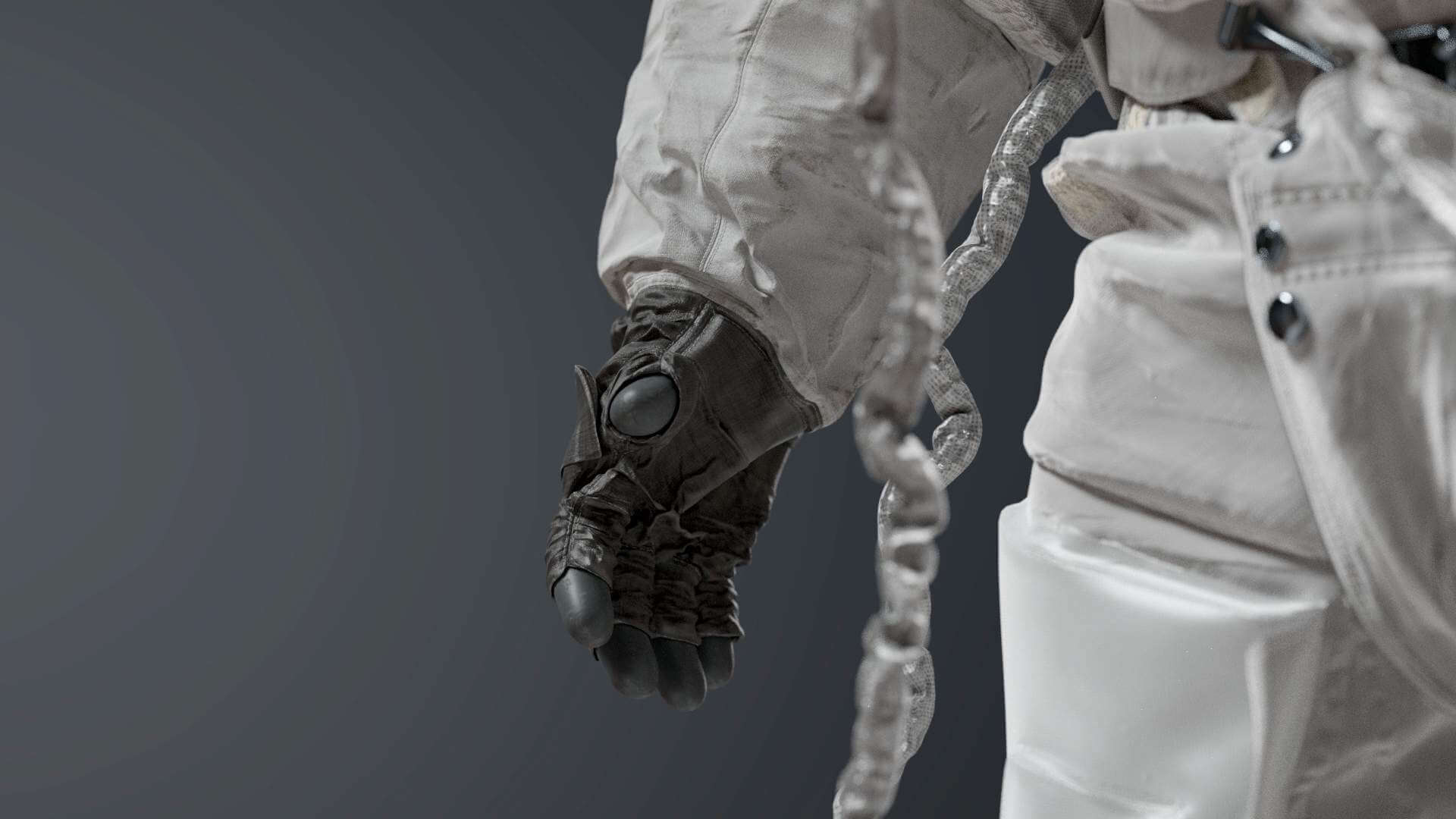 NASA Apollo 11 Space Suit - 3D Model by Albin