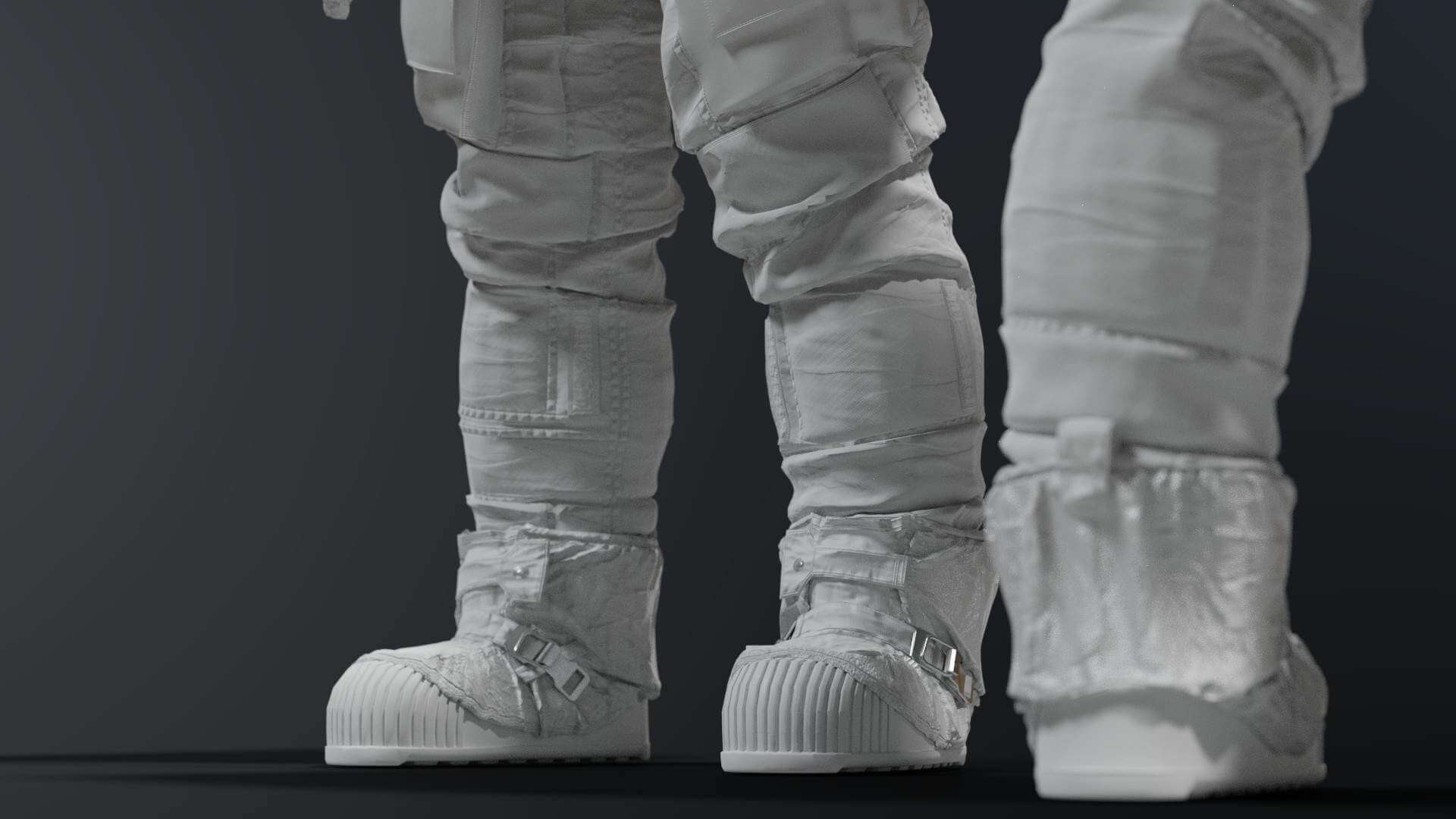 NASA Apollo 11 Space Suit - 3D Model by Albin