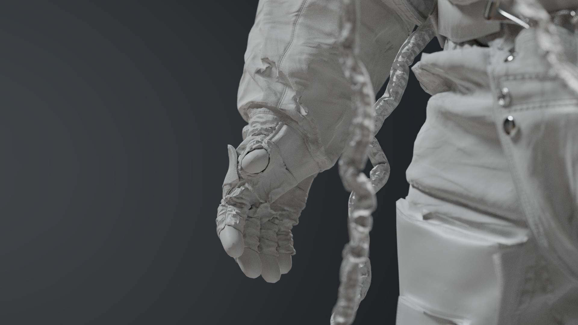 NASA Apollo 11 Space Suit - 3D Model by Albin