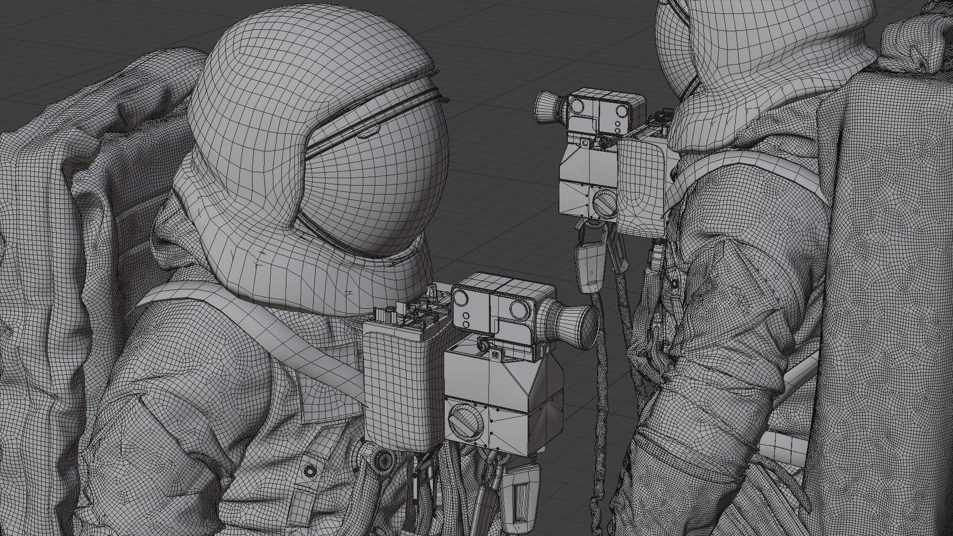 NASA Apollo 11 Space Suit - 3D Model by Albin