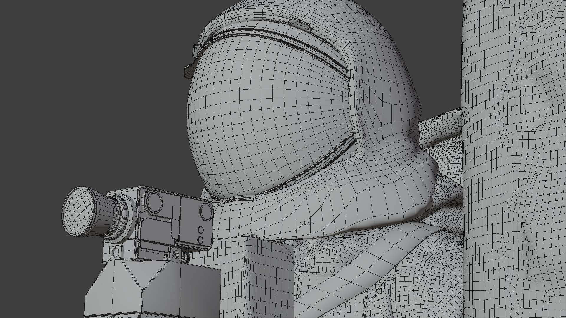 NASA Apollo 11 Space Suit - 3D Model by Albin