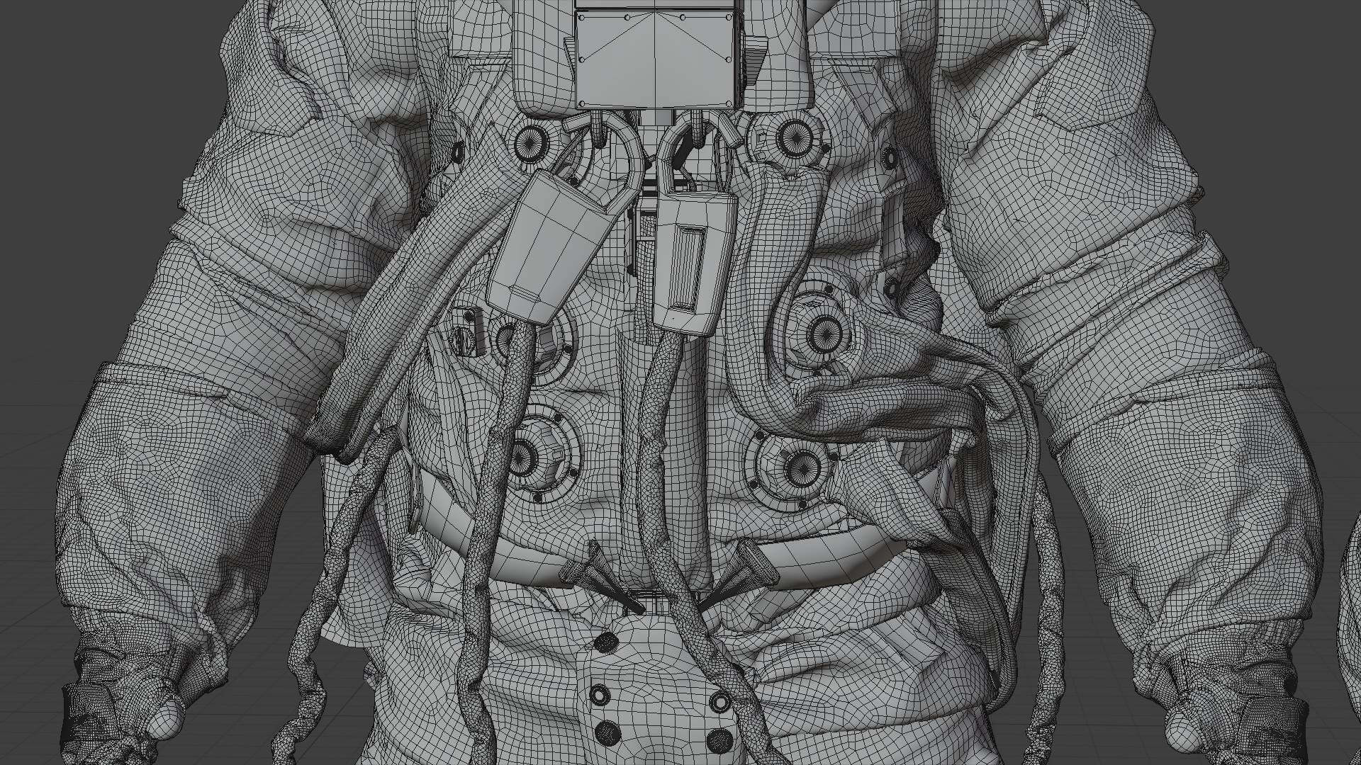 NASA Apollo 11 Space Suit - 3D Model by Albin