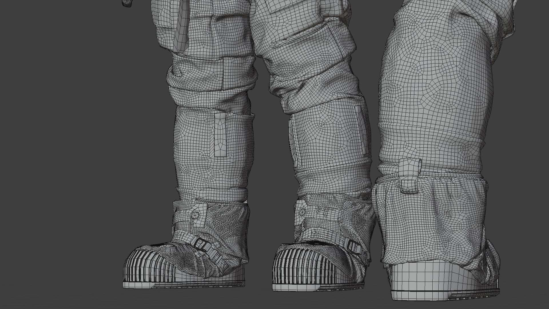 NASA Apollo 11 Space Suit - 3D Model by Albin