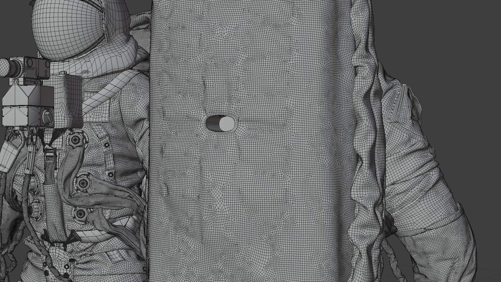 NASA Apollo 11 Space Suit - 3D Model by Albin