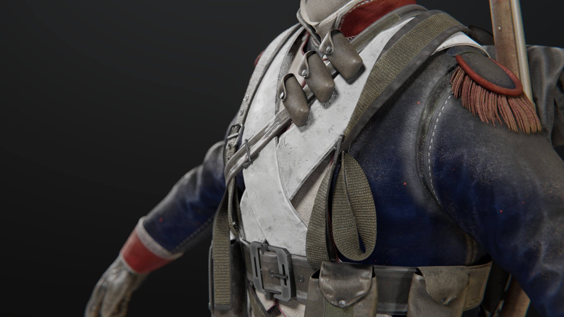 Soldier Napoleon Infantry - 3D Model by Albin