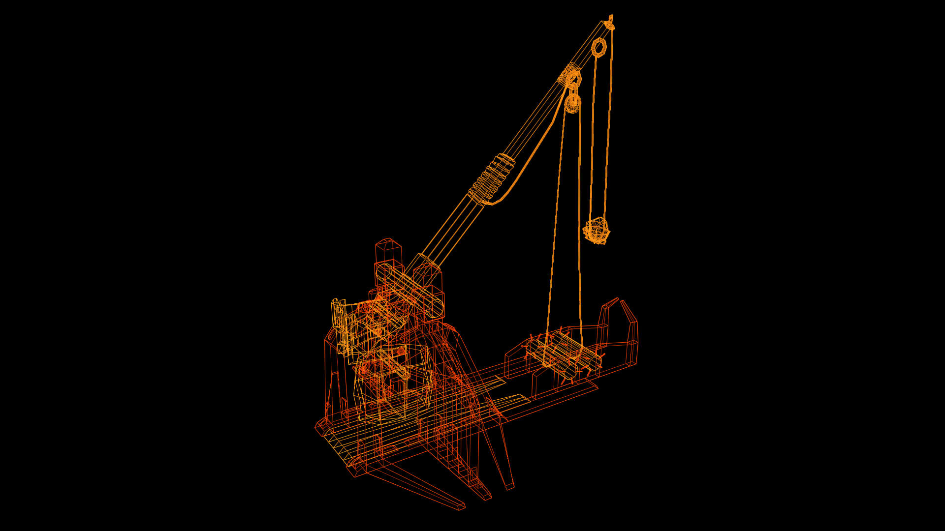 Low Poly Trebuchet With 4K Textures - 3D Model by AleksaT