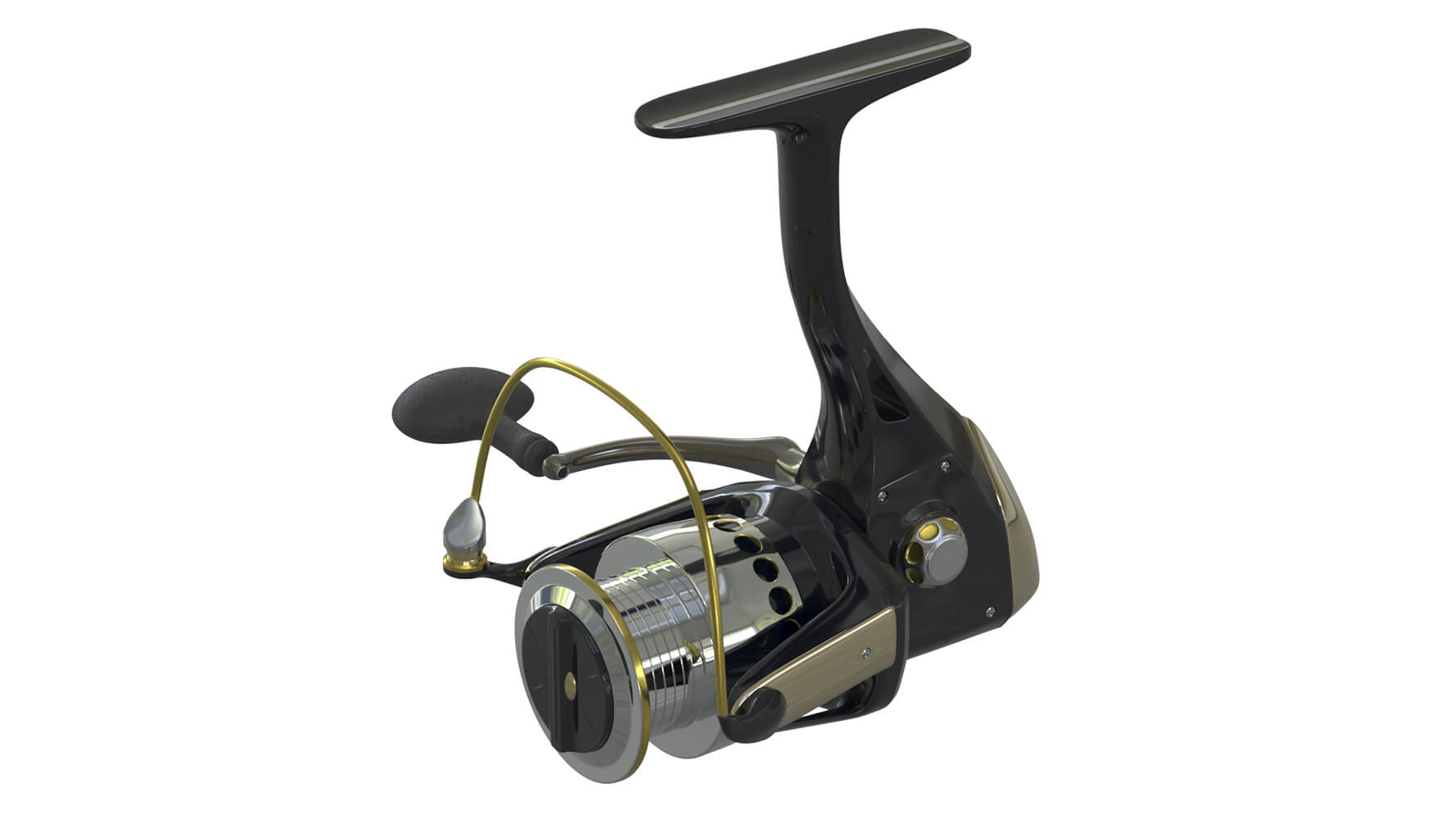 Fishing Reel - 3D Model by AleksGuly