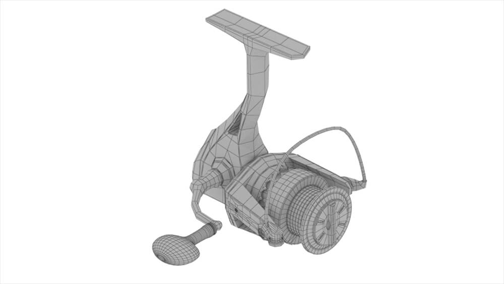 Fishing Reel - 3D Model by AleksGuly