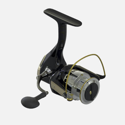 Fishing Reel - 3D Model by AleksGuly