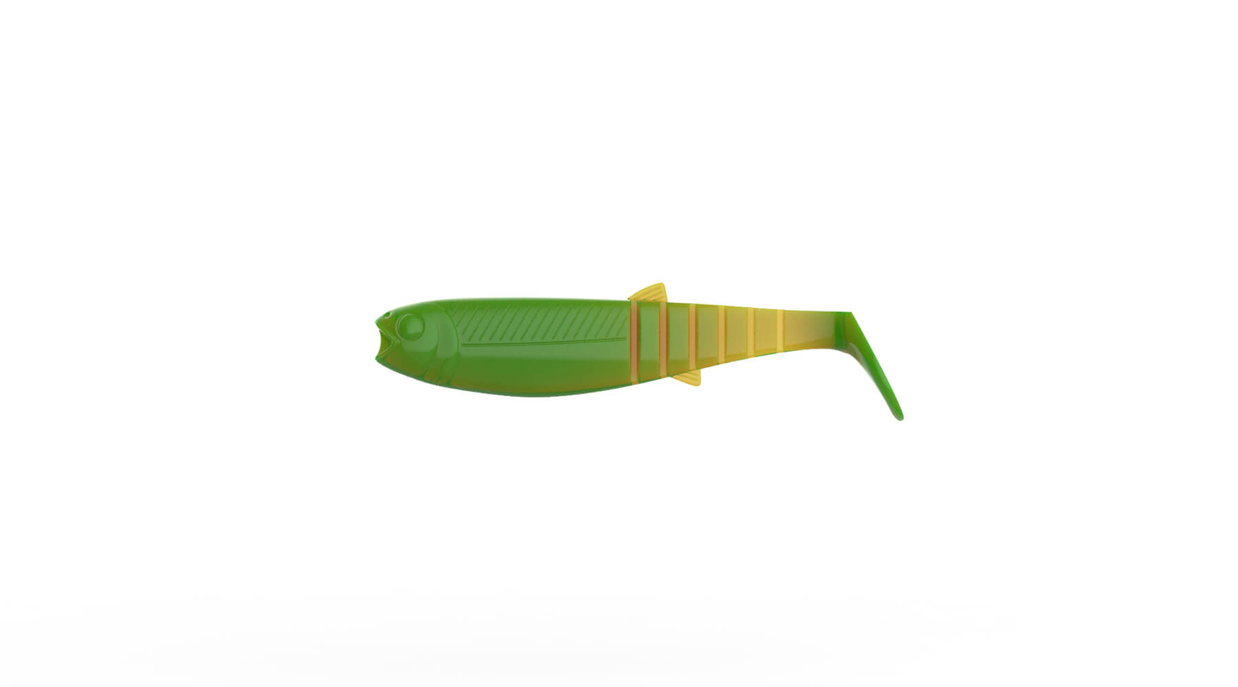 Soft Fishing Lure 100mm (Cannibal Shad Modified Replica) - 3D Model by ...