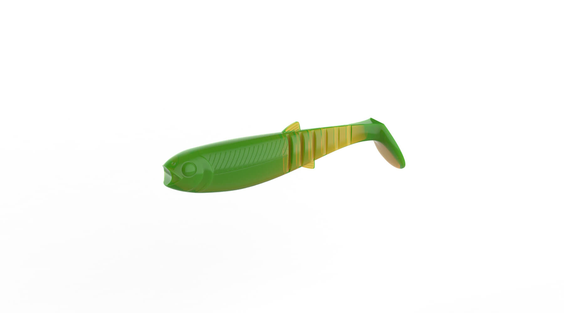 Soft Fishing Lure 100mm (Cannibal Shad Modified Replica) - 3D Model by ...