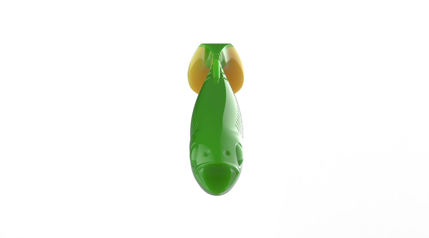 Soft Fishing Lure 100mm (Cannibal Shad Modified Replica) - 3D Model by ...