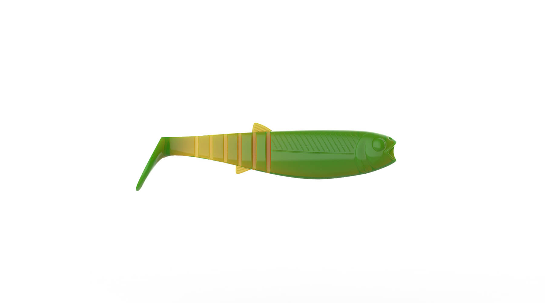 Soft Fishing Lure 100mm (Cannibal Shad Modified Replica) - 3D Model by ...