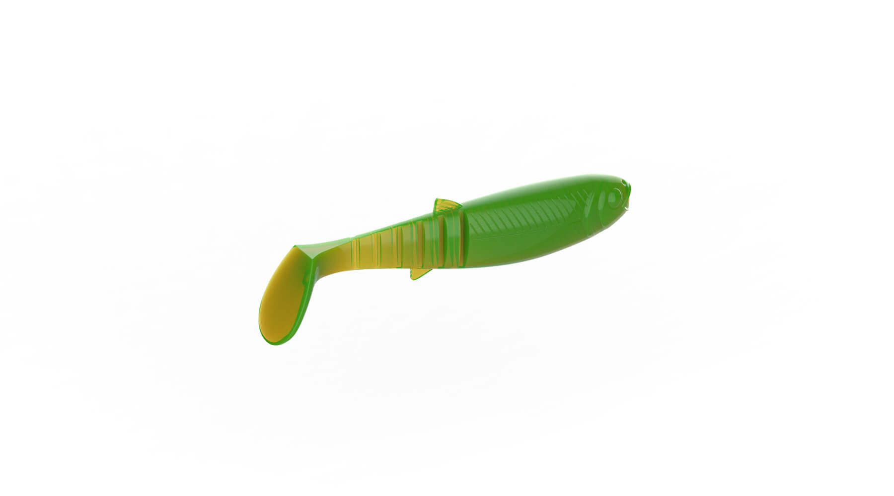 Soft Fishing Lure 100mm (Cannibal Shad Modified Replica) - 3D Model by ...