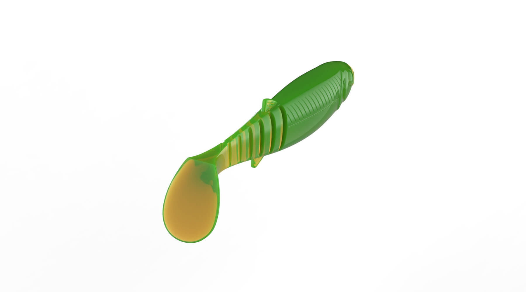 Soft Fishing Lure 100mm (Cannibal Shad Modified Replica) - 3D Model by ...