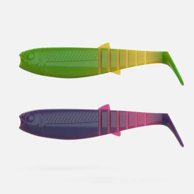 Soft Fishing Lure 100mm (Cannibal Shad Modified Replica) - 3D Model by ...