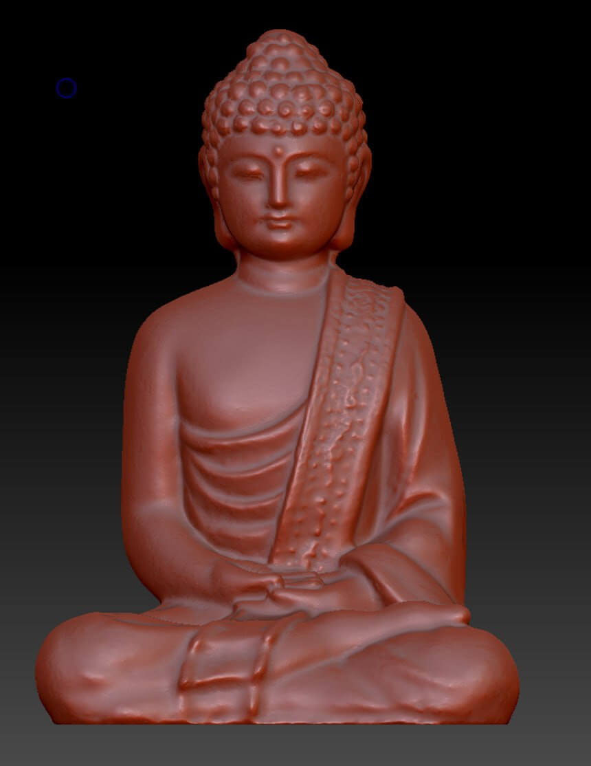 Ancient Budda - 3D Model by alenfsl