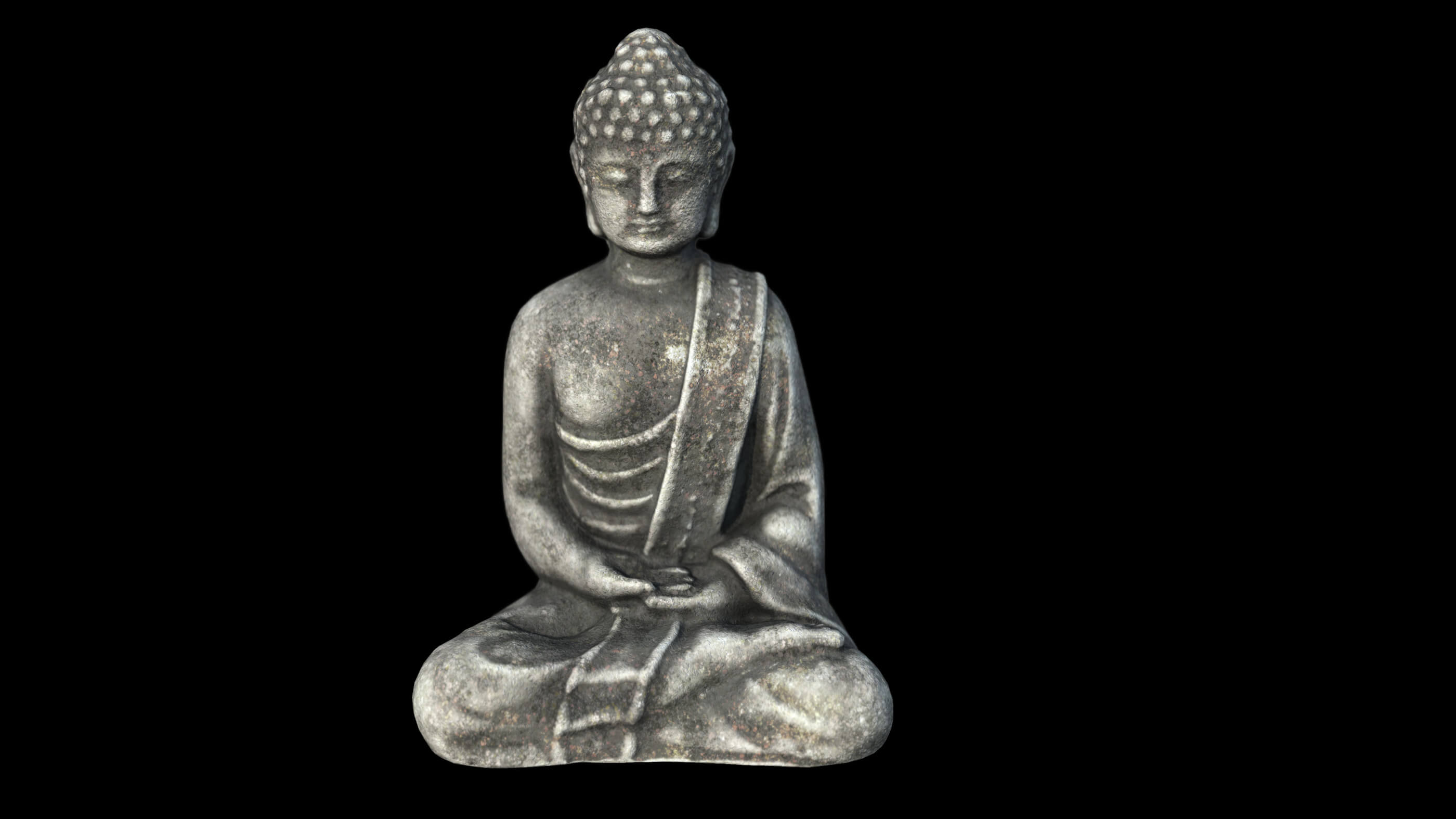 Ancient Budda - 3D Model by alenfsl