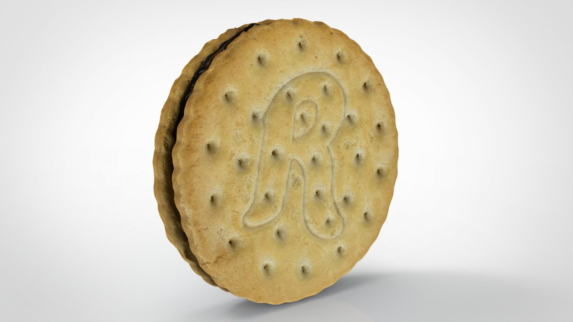 Chocolate Biscuit - 3D Model by alenfsl