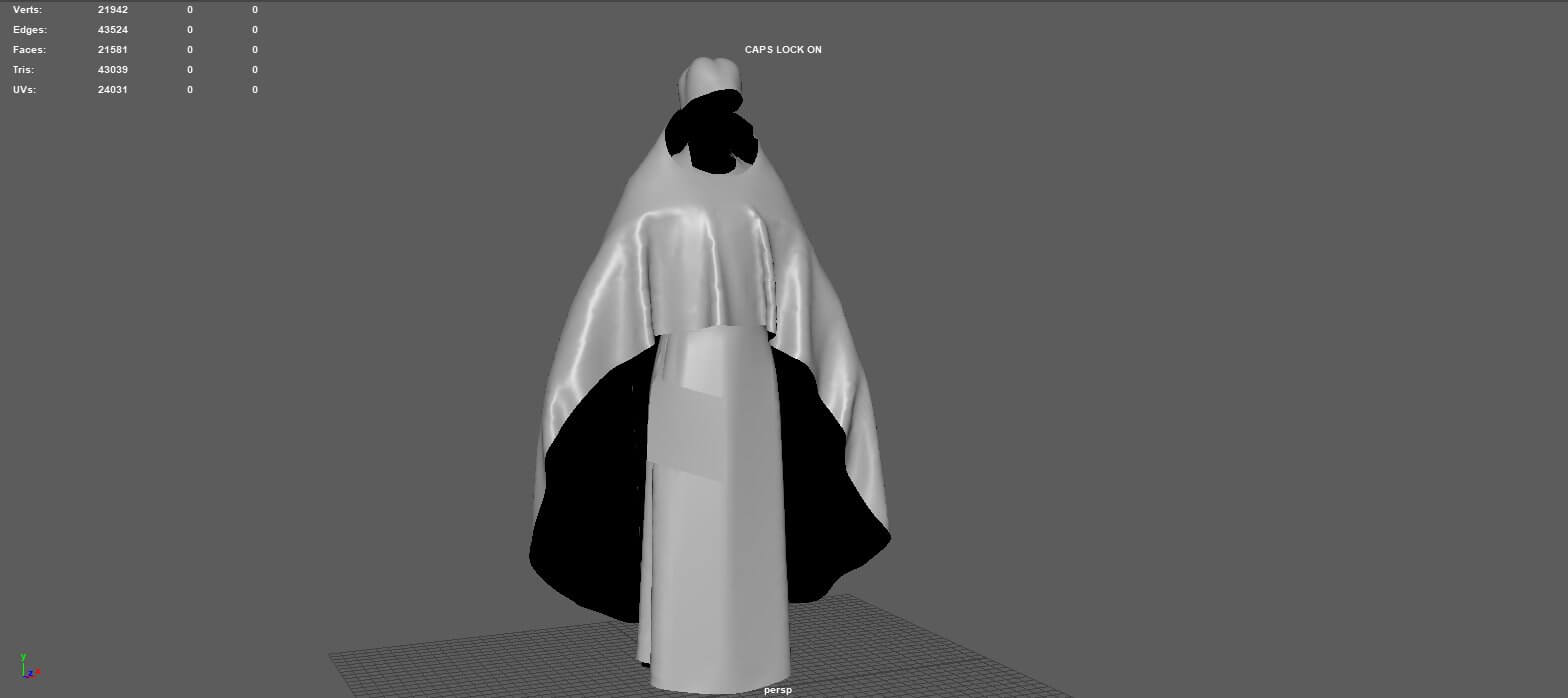 Church Priest Clothing - 3D Model by alenfsl